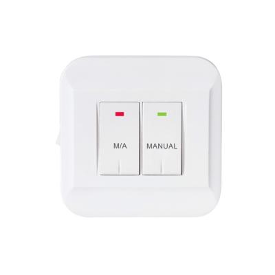 China 220V White ABS RF 7 Day Programmable Wireless Room Thermostat For Heating for sale
