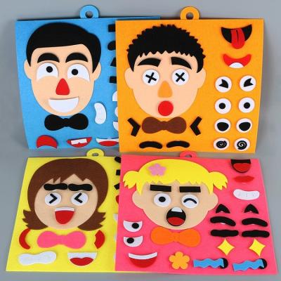 Cina Ecofriendly 100 Handmade Foldable  Multi Color Felt Child Kids Educational Board Toy in vendita