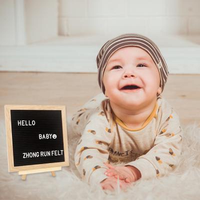 Cina White Frame Sign Menu Letters Outdoor Set Stand Changeable Plastic Felt Letter Board in vendita