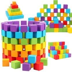 Cina Hot-selling Well-designed Cube Board Game Wooden Block Wood Crafts Block For Children in vendita