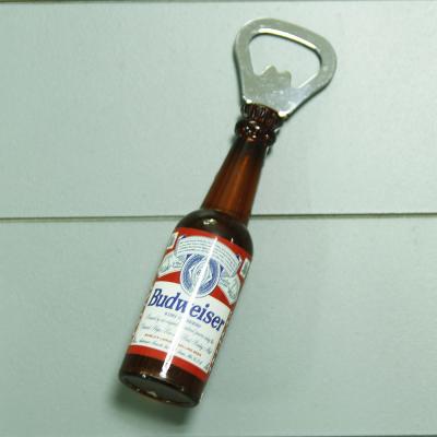 Cina Multifunction Bottle Shape Beer Opener Custom Logo Wall Mount Beer Fridge Magnet Opener in vendita