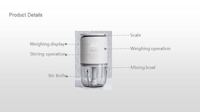 Cina Home Use Portable Juicer 300ml For Baby Food Fruit Multifunction Kitchen Chopper in vendita