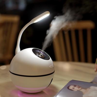 Cina Two Colour Space Ball Home Ultrasonic Humidifier Changeable Colour LED Light Cool Mist in vendita