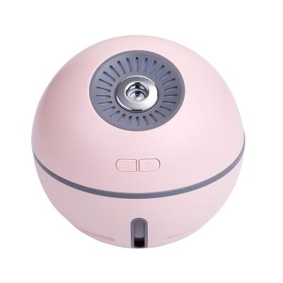 Cina Two Colour Space Ball Home Ultrasonic Humidifier Changeable Colour LED Light Cool Mist in vendita