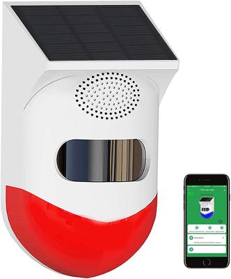 Cina Senza fili di allarme contro i furti alimentato solare della Camera di sicurezza domestica di Wifi Intruder Alarm in vendita