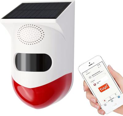 Cina Senza fili di allarme contro i furti alimentato solare della Camera di sicurezza domestica di Wifi Intruder Alarm in vendita