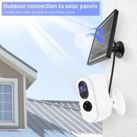 China Waterproof Solar Powered Wireless Security Camera Night Vision Remote for sale