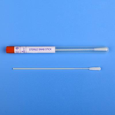 China 1 Oropharyngeal Nylon Bijeengekomen Zwabber van de persoons Oropharyngeal Nylon Bijeengekomen Zwabber met Buis Te koop