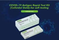 China Ultra Precise COVID-19 Antigen Rapid Self Test Kit Colloidal Gold for sale