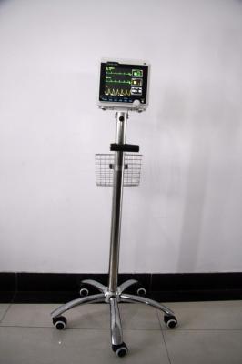 China Uso móvil del hospital del soporte del soporte del monitor paciente del móvil de la carretilla en venta