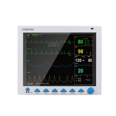 China Paciente de Moniteur do monitor de Vital Sign Multi Parameter Patient do hospital do CE à venda