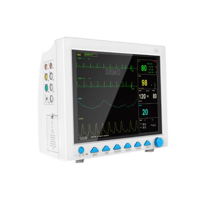 China Paciente de Moniteur do monitor de Vital Sign Multi Parameter Patient do hospital do CE à venda