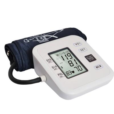 China Digital Large LCD Display digital arm blood pressure monitor 24 hour blood pressure monitor automatic sphygmomanometer for sale