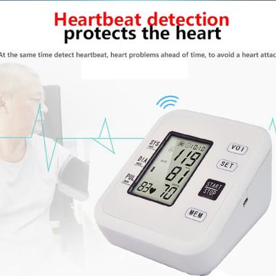 China Digital Large LCD Display digital arm blood pressure monitor 24 hour blood pressure monitor automatic sphygmomanometer for sale