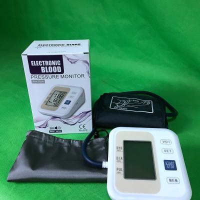 China Digital Large LCD Display digital arm blood pressure monitor 24 hour blood pressure monitor automatic sphygmomanometer for sale