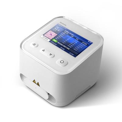 China De hematologiewbc Analysator POCT-van het apparaten (wbc-6) Kleurrijke scherm met microfluidicsspaanders Te koop