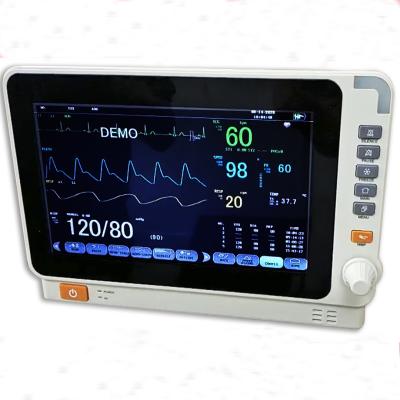 China Monitor vital portátil do monitor paciente da cabeceira da frequência cardíaca de 10,4 polegadas da economia para o uso médico à venda