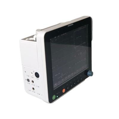 中国 12.1のインチのhospitのための医学の無線multi-parametersの徴候のモニターのnewtechのcriticareのcapnographyの忍耐強いモニター 販売のため