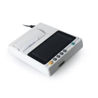 China Touch screen multi-parameters portable 10 channel ecg device with built-in printer for sale