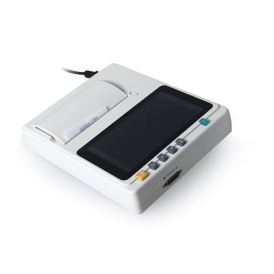 中国 作り付けプリンターが付いているタッチ画面のmulti-parametersのポータブル10チャネルのecg装置 販売のため