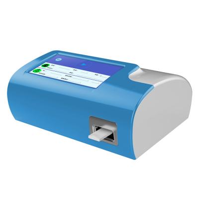Cina Immunofluorescenza di fluorescenza del reagente dell'analizzatore dell'attrezzatura di laboratorio dell'analisi del sangue cTnI/HbA1c/D-Dimer/T3 T4/TSH/BNP POCT in vendita
