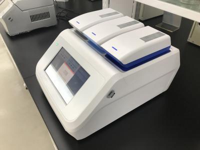 China Fabrieksprijs voor het Draagbare gemakkelijke het systeempcr van verrichtings thermische cycler apparaat Te koop