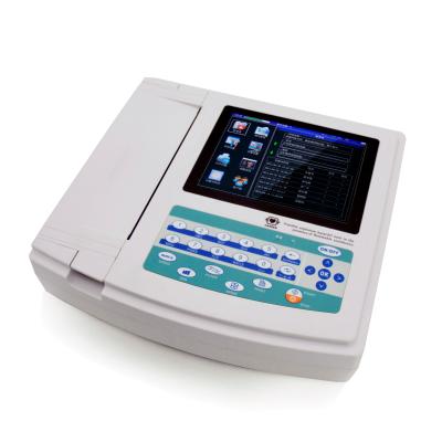China 3 6 Digitale het electrocardiogramcardiograaf van de 12 Kanaalecg Machine voor het Ziekenhuis Goedkope Prijs Te koop