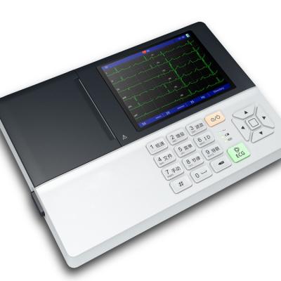 中国 完全なデジタル18チャネルECG機械/医学の200 ECGのデータ記憶のElectrocardiograph 販売のため