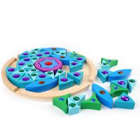 China Creative Rainbow Building Blocks Mandala Diamond Wisdom Assembly Game for sale