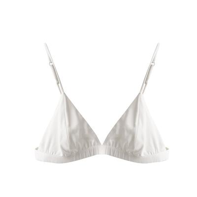 Cina Tessuto di seta leggero di gelso della biancheria intima delle donne della seta della pianura sexy del reggiseno in vendita