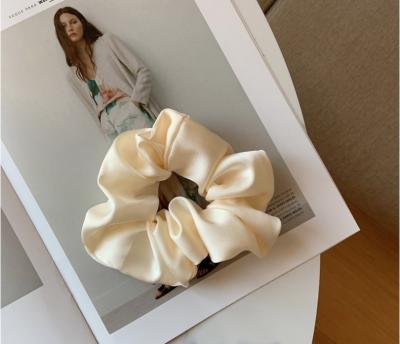 Cina Capelli di seta Scrunchies Logo Silk Scrunchies Hair Acacessory su ordinazione delle donne in vendita