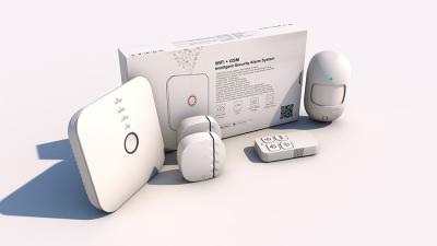 Cina sistema di 2G Smart Wifi GSM Mini Alarm System Homesafe Security con la macchina fotografica di Tuya in vendita