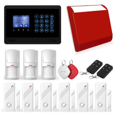 China Zugangs-Warnungssystem Warnung 4G Homesafe-Sicherheitssystem-Wifi mit IP-Kamera 1080P zu verkaufen