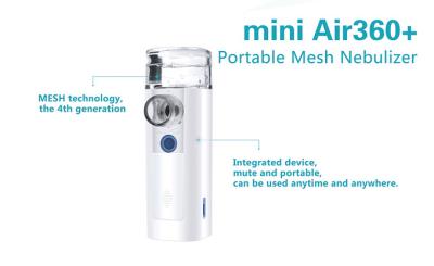Cina mini mini tasca portatile Mesh Nebulizer ultrasonico dell'aria 360+ con CE ROHS in vendita