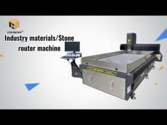 3 Axis Mould Making Cnc Router for Aluminum Copper Composite board insulation materials with Water c