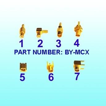 China MCX Connector RF Connector for PCB for sale