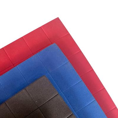 China 15mm Easy Installation Self Adhesive Square Cork Spacers Pads Glass Protecting 15x15x3mm Cork Foam 1mm Cling Foam Rolls for sale