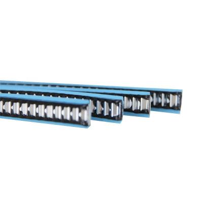 China Trade Terms CIF FOB CFR Easy Operation Double Layer Glass Warm Edge Rubber Strip Aluminum Butyl Spacer Strip For Industry for sale
