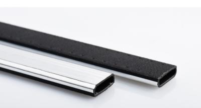 China Modern Design Style Black Gray White Warm Edge Spacer Bar PP Stainless Steel Compatible with UPVC Window Door for sale