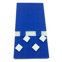 China 15mm Square Self Adhesive Cork Pads Durable Plastic Cork Spacers for sale