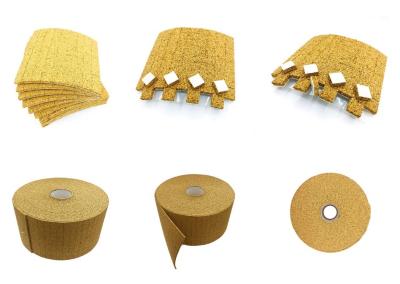 China 15mm Square Self Adhesive Cork Pads Durable Plastic Cork Spacers for sale