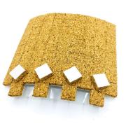 Quality Self Adhesive Cork Pads Square Cork Spacer Glass Protecting Standard for sale