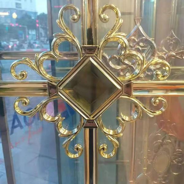 Quality 11x18mm Georgian Bar Flower UV Resistant Double Glazed Window Decorative Grille Custom Size for sale