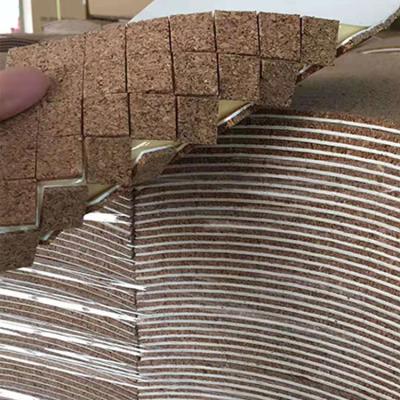 China Customizable Size Glass Cork Pads Heat Insulation For Glass Protection for sale
