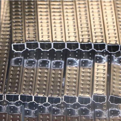 China 0.1mm-0.35mm Flat Aluminium Spacer Bar Sliding Window Double Glazing Spacers for sale