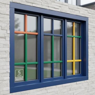 China Colourful Aluminium Georgian Bar Insulating Glass Removable Muntin Bars for sale