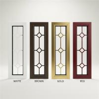 Quality 3m Length Plastic Georgian Bar Flower Traditional Double French Aluminum Window for sale