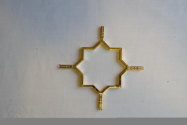Quality Decorative Aluminum Georgian Bar Flower UV Resistant Window Door Hardware Accessory for sale