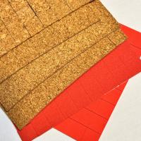 China Workshop Standard Cork Protective Pads Self Adhesive Square Cork Spacers for sale