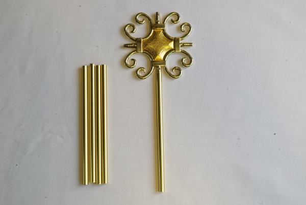 Quality Gold Aluminium Georgian Bar 5*8 Mm / 6*8 Mm Double Glazing Georgian Bars Multiple Color Options for sale